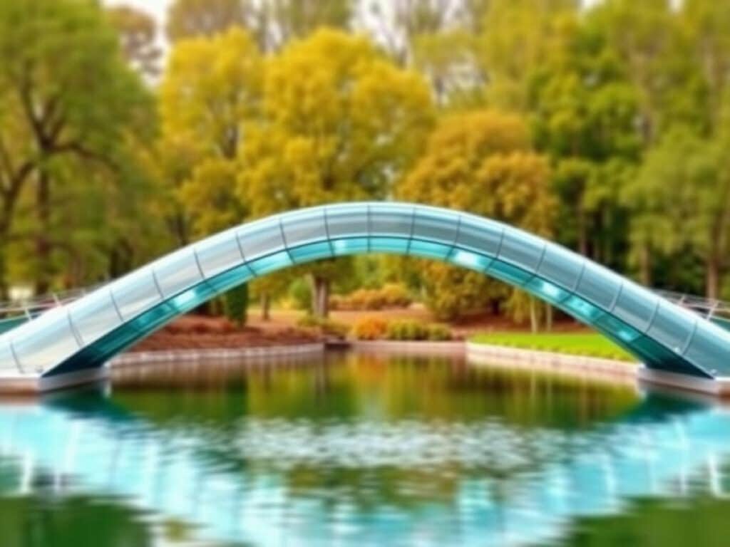 Stunning Glass Bridge to Star in Queen Elizabeth II's National Memorial ...